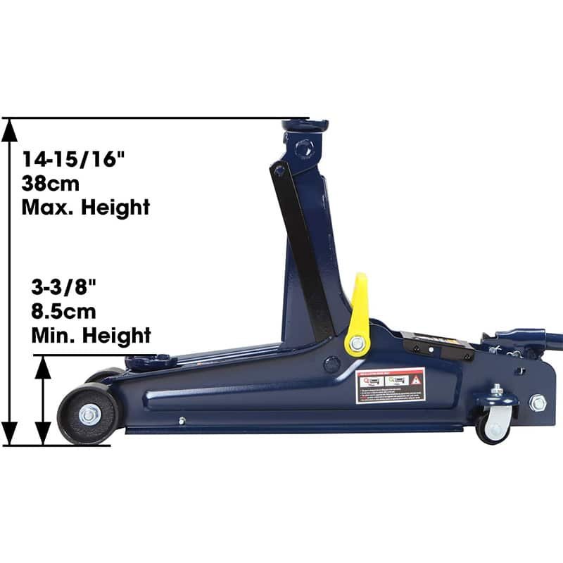 TCE 3 Ton Torin Hydraulic Floor Jack - Torin TCE